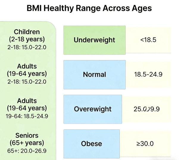 BMI Healthy Range: What It Really Is